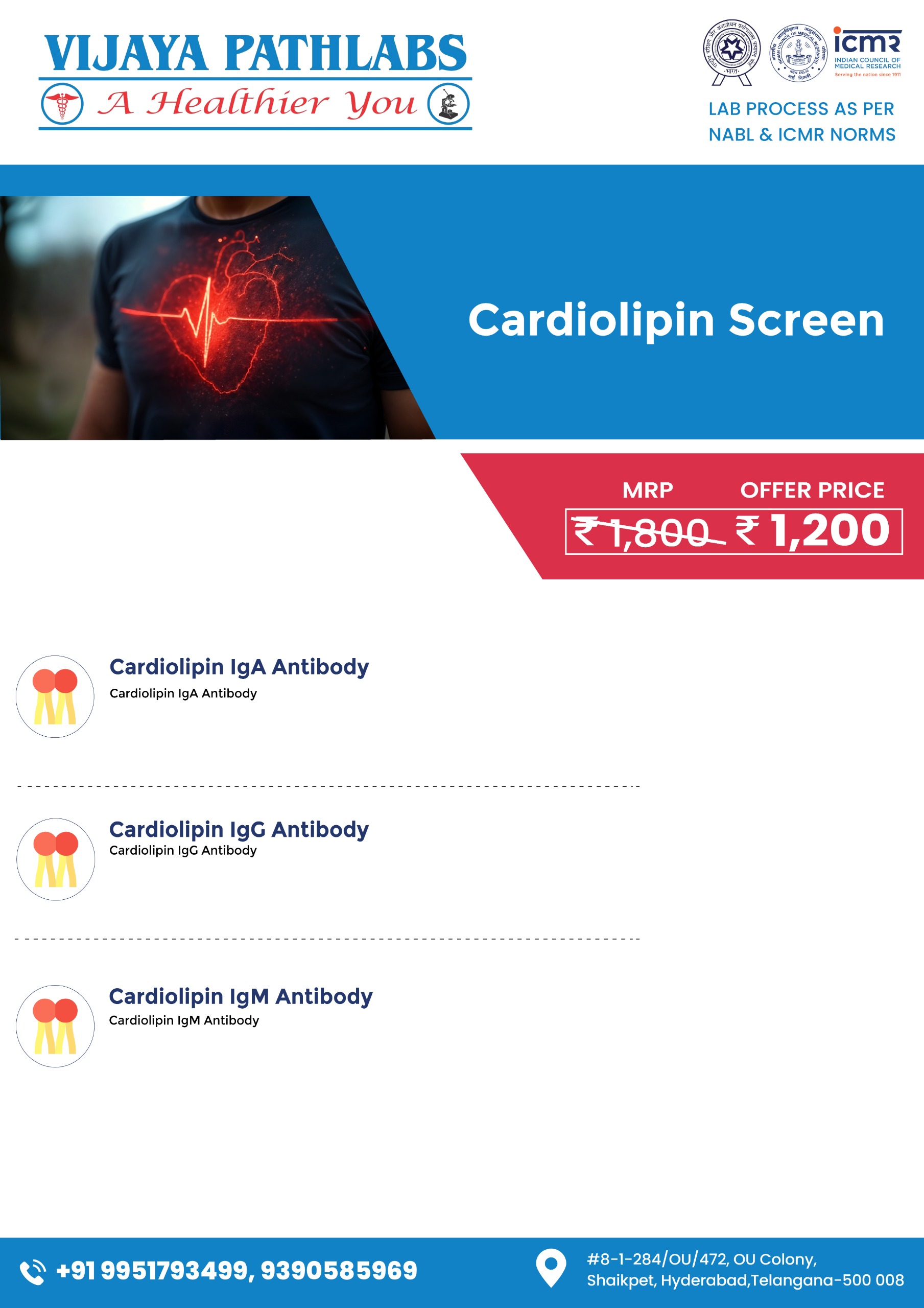 Cardiolipin Screen – Vijaya Pathlabs